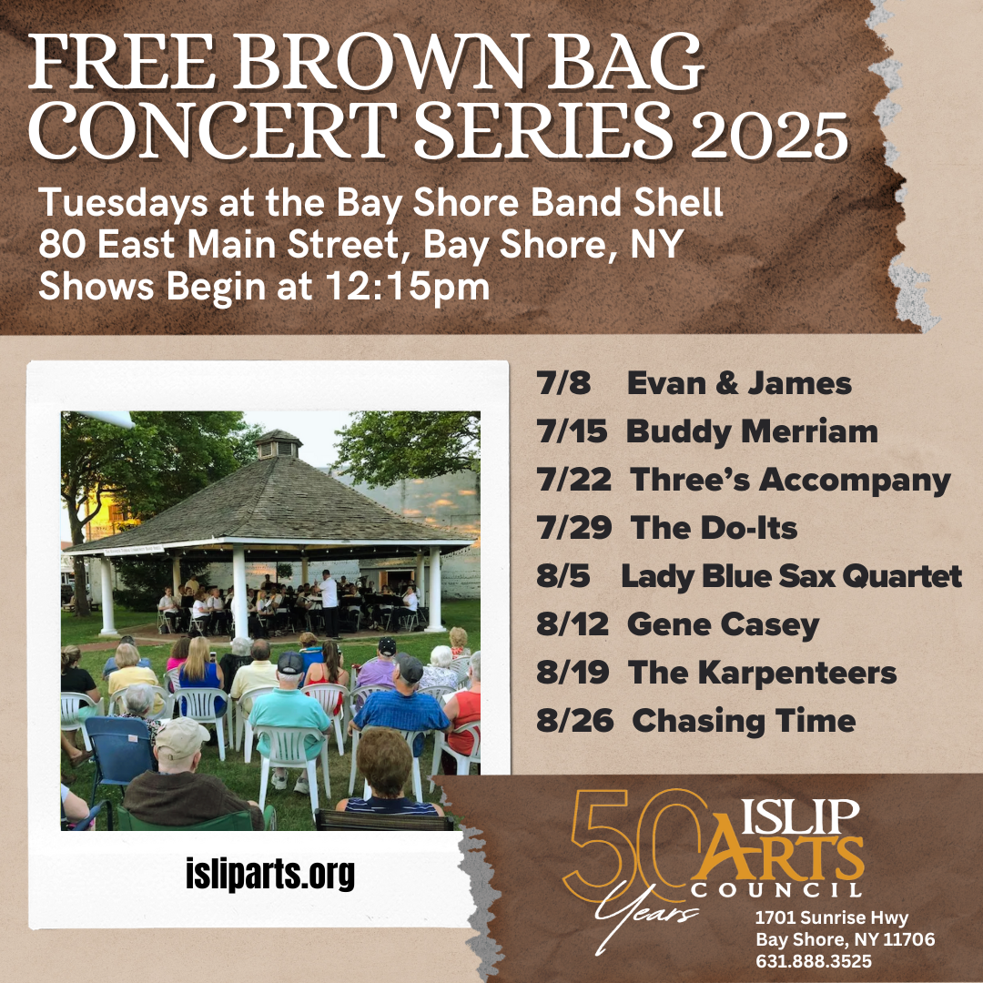 JULY 2025 / Free Summer Concert Series at the Bay Shore Band Shell